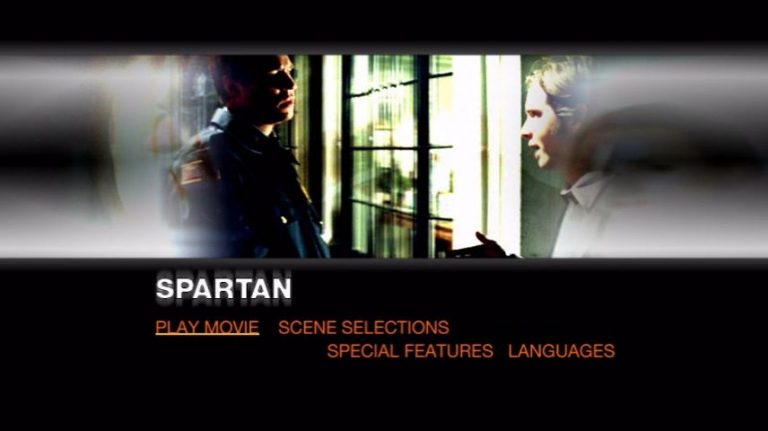 Spartan (2004) – DVD Menus