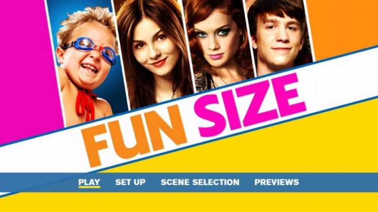Fun Size (2012) – DVD Menus