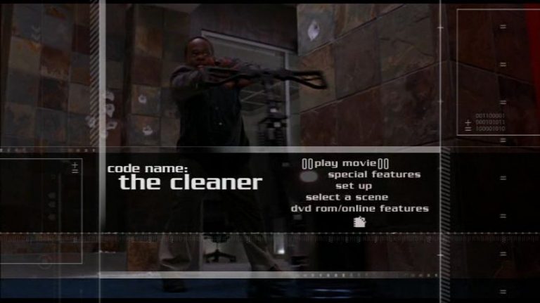 Code Name: The Cleaner (2007) – DVD Menus