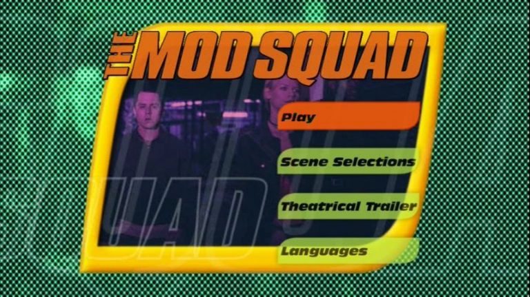 The Mod Squad (1999) – DVD Menus