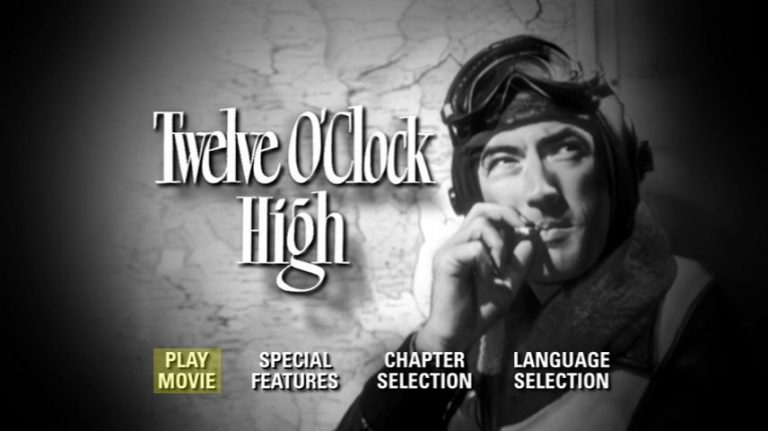 Twelve O’Clock High (1949) – DVD Menus