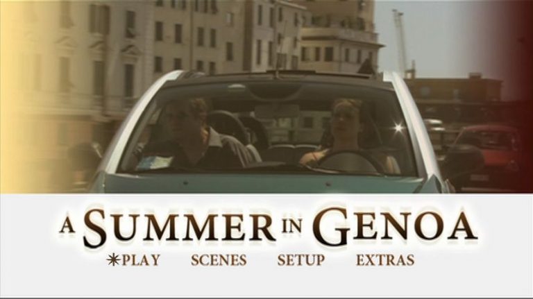 A Summer in Genoa (2008) – DVD Menus