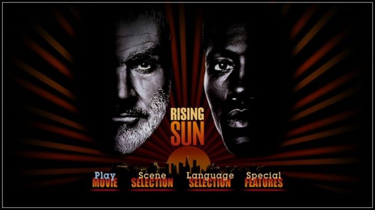 Rising Sun (1993) – DVD Menus