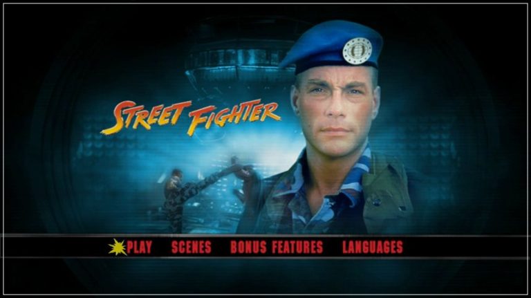 Street Fighter (1994) – DVD Menus