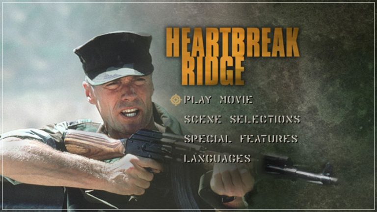 Heartbreak Ridge (1986) – DVD Menus