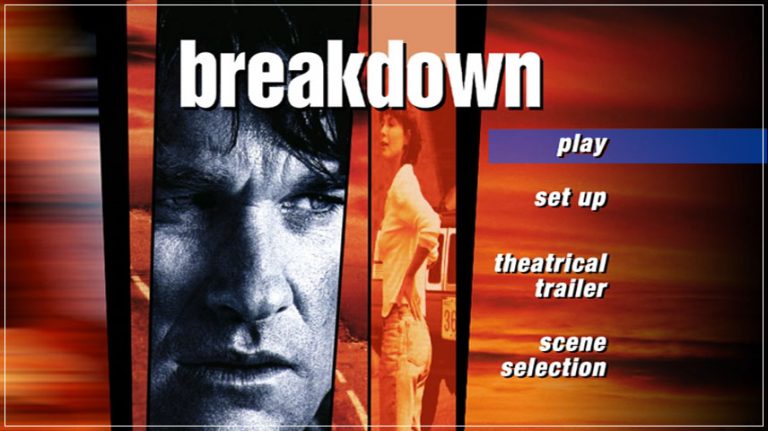 Breakdown (1997) – DVD Menus