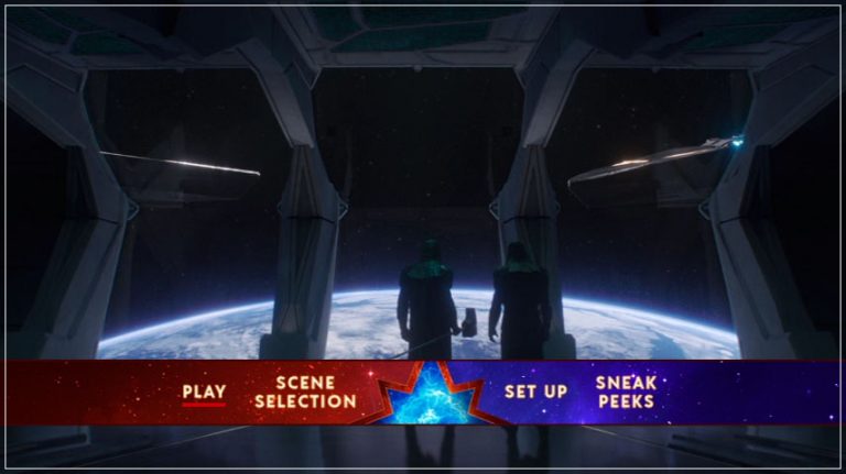 Captain Marvel (2019) – DVD Menus