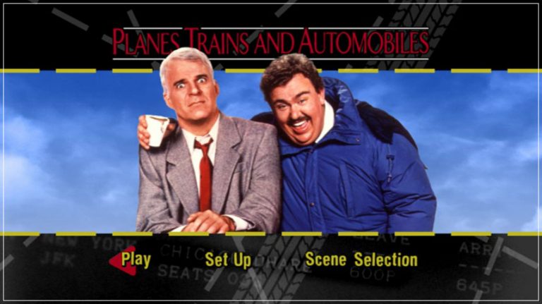 Planes, Trains & Automobiles (1987) – DVD Menus