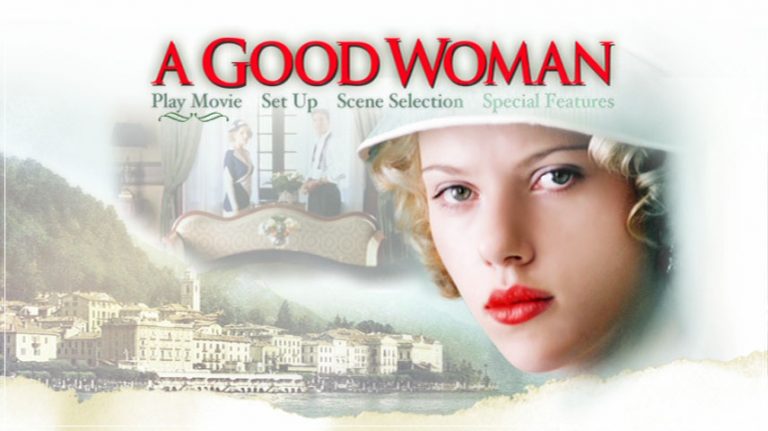 A Good Woman (2004) – DVD Menus