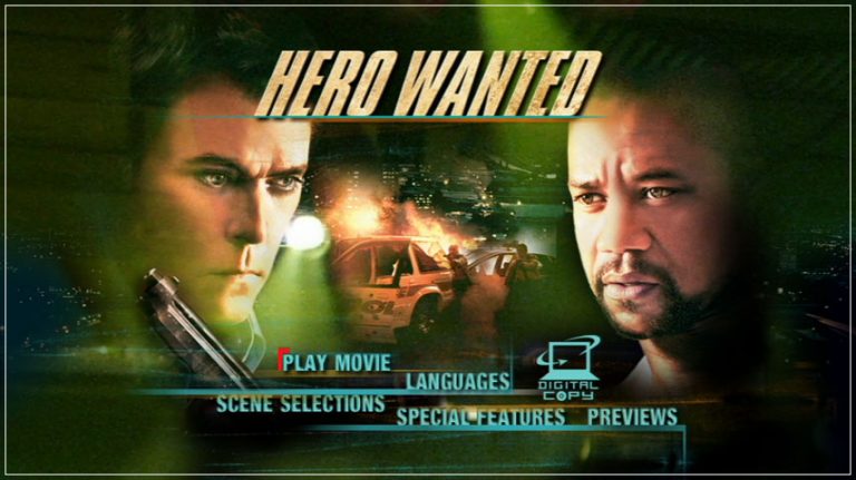 Hero Wanted (2008) – DVD Menus