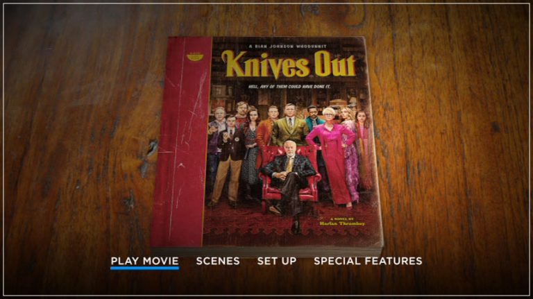 Knives Out (2019) – DVD Menus