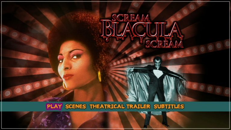 Scream Blacula Scream (1973) – DVD Menus