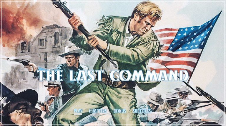 The Last Command (1955) – DVD Menus