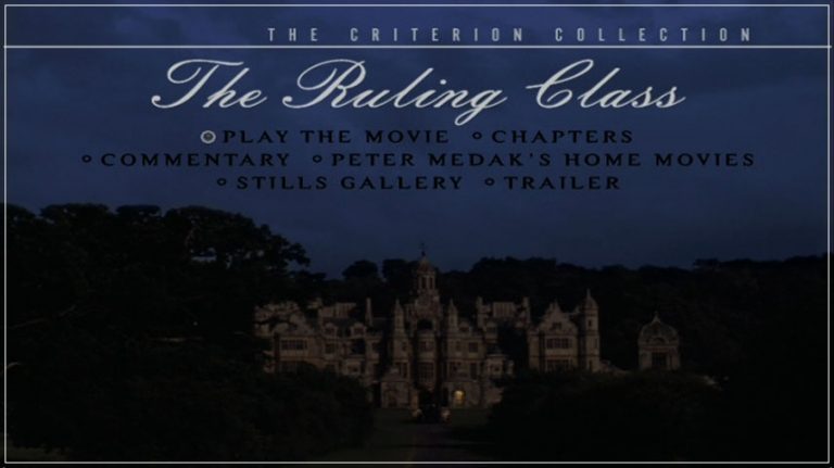 The Ruling Class (1972) – DVD Menus