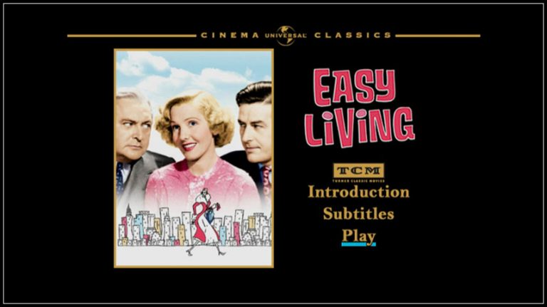 Easy Living (1949) – DVD Menus