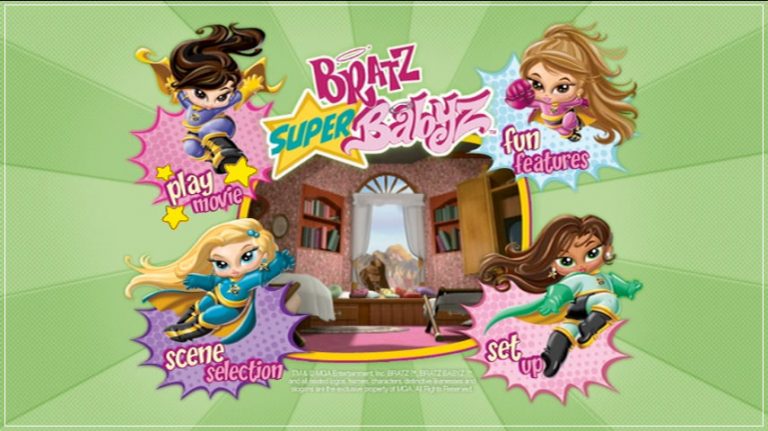 Bratz: Super Babyz (2007) – DVD Menus