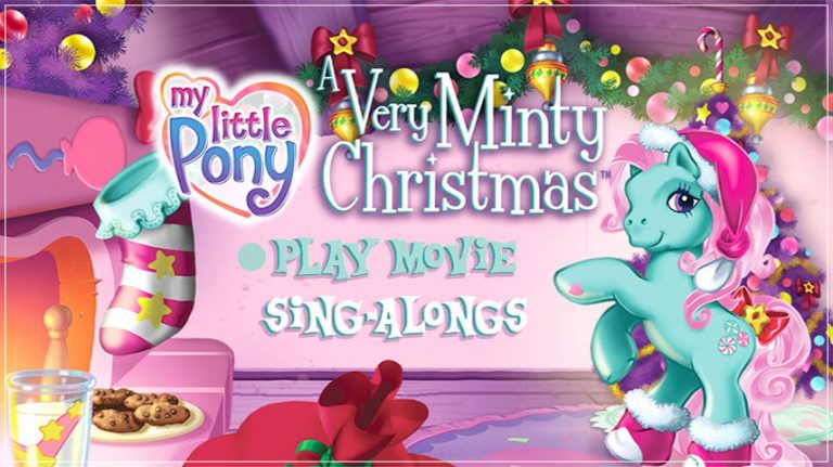 My Little Pony: A Very Minty Christmas (2005) – DVD Menus