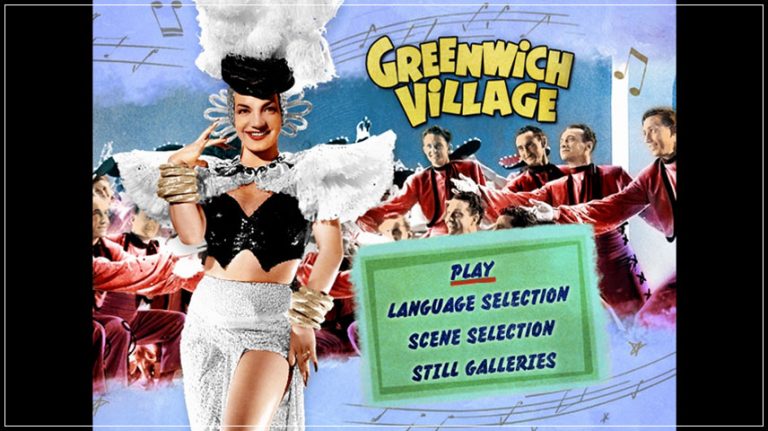 Greenwich Village (1944) – DVD Menus