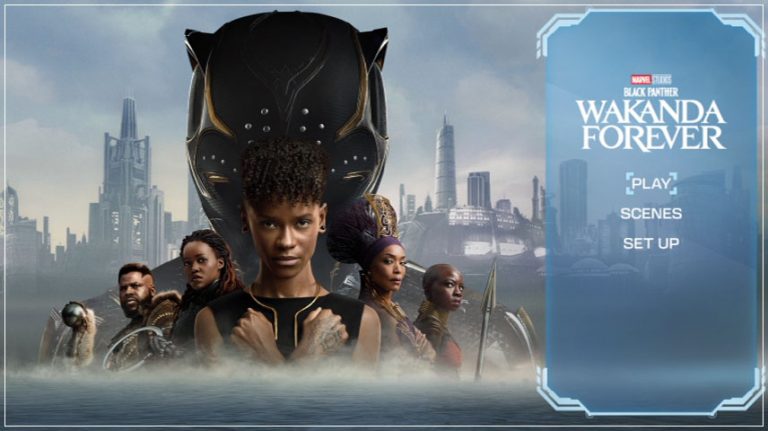 Black Panther: Wakanda Forever (2022) – DVD Menus