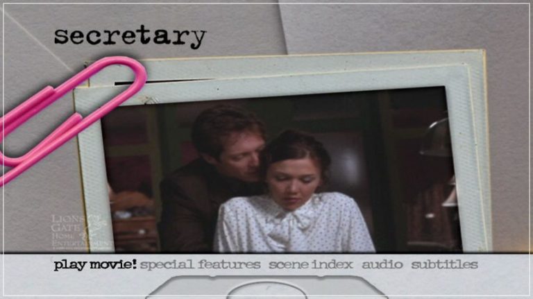 Secretary (2002) – DVD Menus