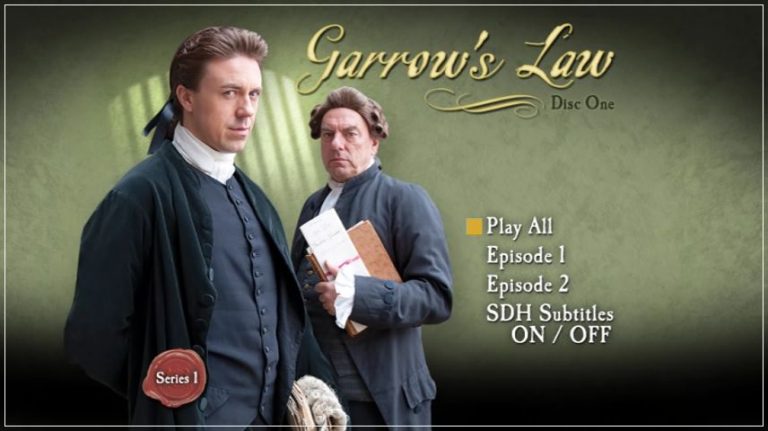 Garrow’s Law (2009) – DVD Menus