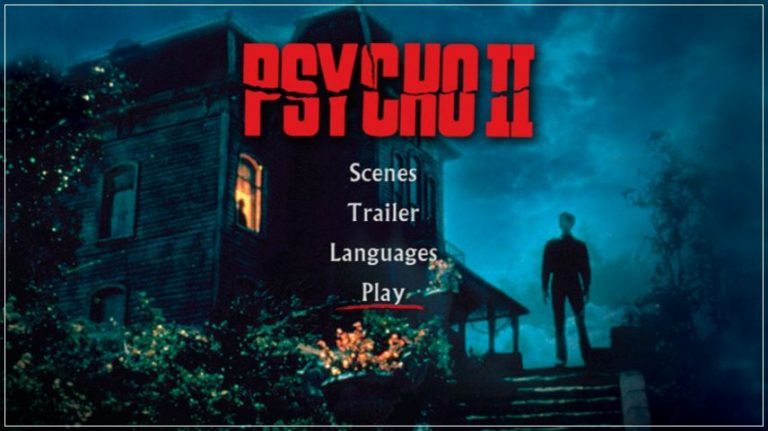 Psycho II (1983) – DVD Menus
