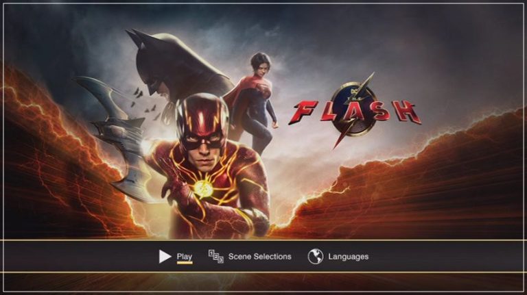 The Flash (2023) – DVD Menus