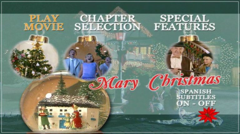 Mary Christmas (2002) – DVD Menus