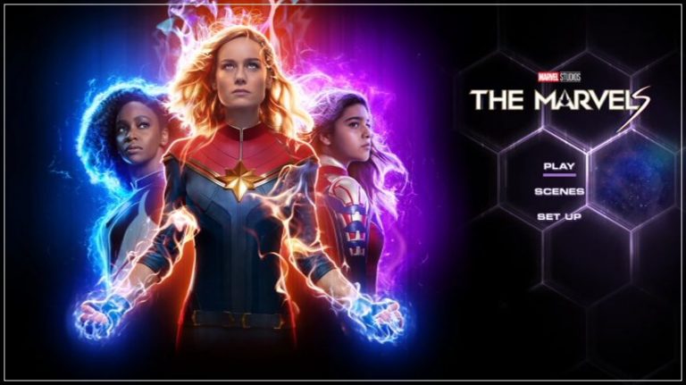 The Marvels (2023) – DVD Menus