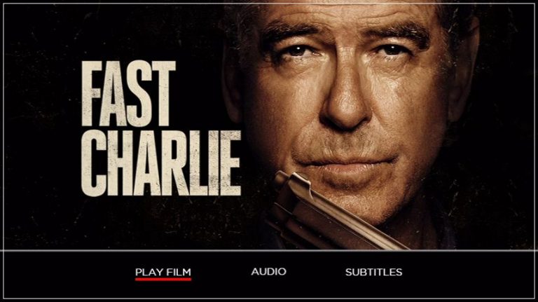 Fast Charlie (2023) – DVD Menus