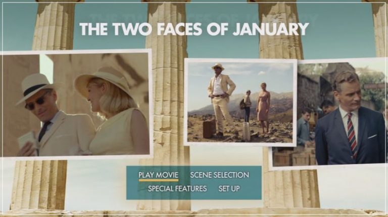 The Two Faces of January (2014) – DVD Menus